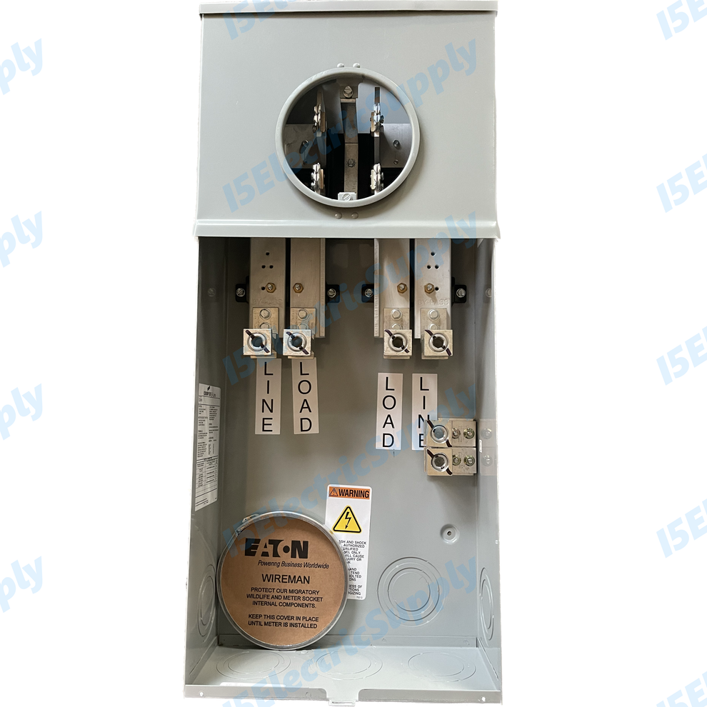 EATON 400 / 320 Amp Meter Base Socket Single Phase 324N UL Listed – I5 ...