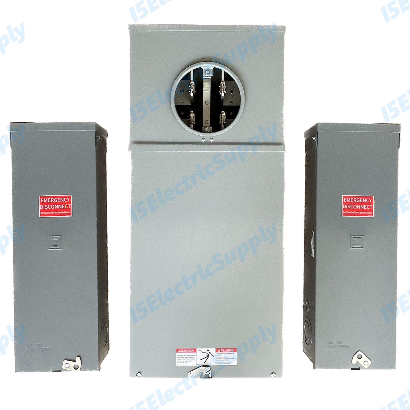 Eaton 400 / 320 Amp 324N Meter Base / Socket Bundled With 2 200A Main ...