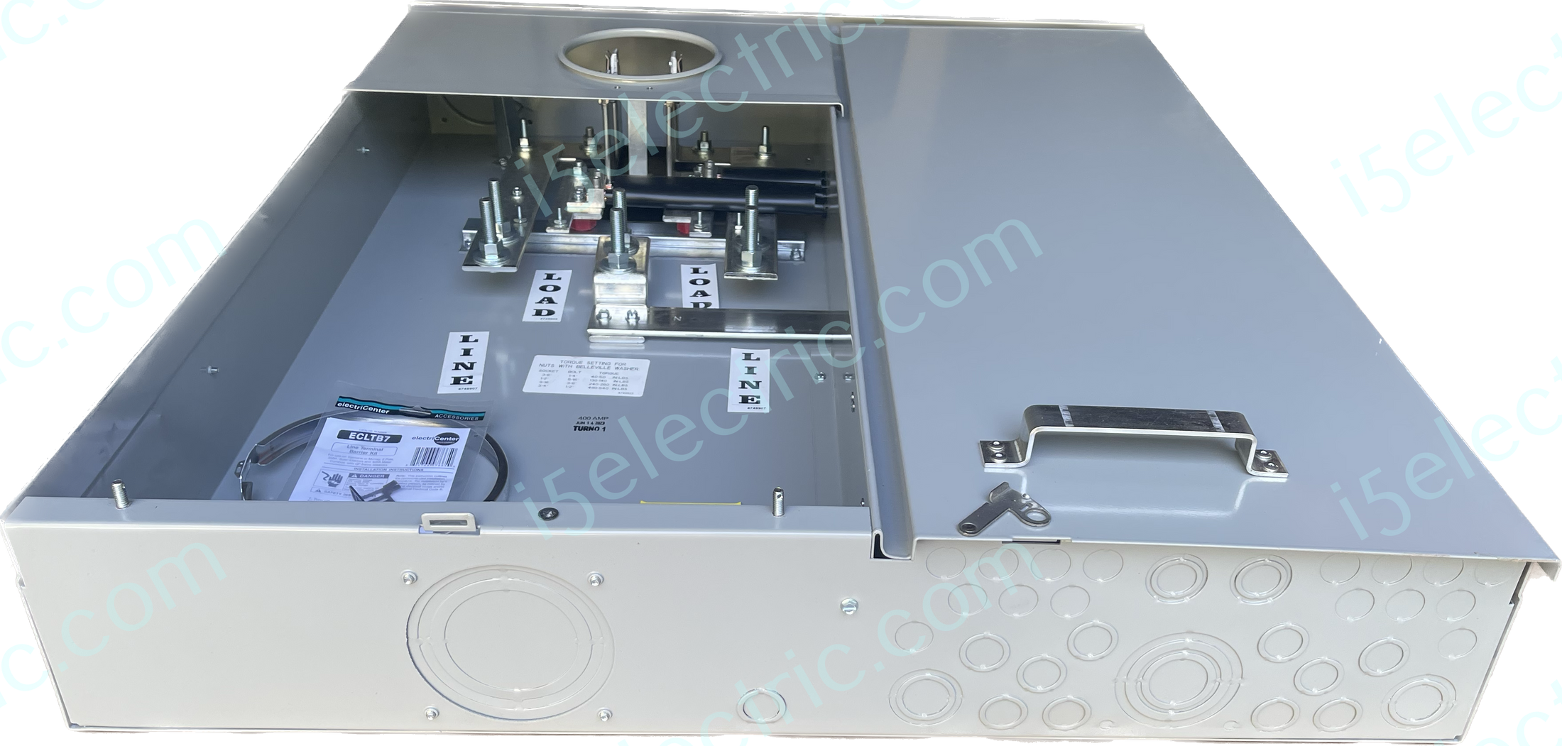 Siemens 400 / 320 Amp Meter Socket Main Combo MC0816B1400SCS w/2 200A ...