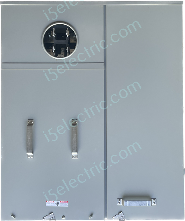 Siemens 400 / 320 Amp Meter Socket Main Combo MC0816B1400SCS w/2 200A ...