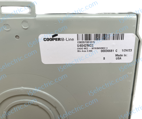 EATON 400 / 320 Amp Meter Main Combo Base / Socket U4042MCC With 2 200 ...