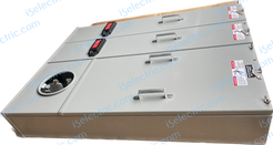 EATON 400 / 320 Amp Meter Main Combo Base / Socket U4042MCC With 2 200 ...