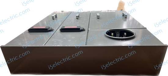 EATON 400 / 320 Amp Meter Main Combo Base / Socket U4042MCC With 2 200 ...