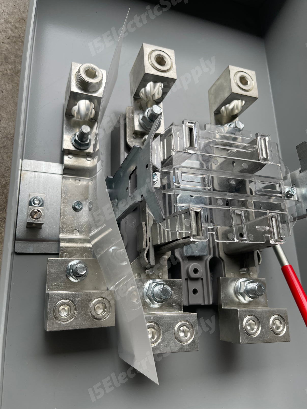 400 / 320 Amp Meter Base / Socket Bundled w/ 2 200A Main Breakers / Di ...