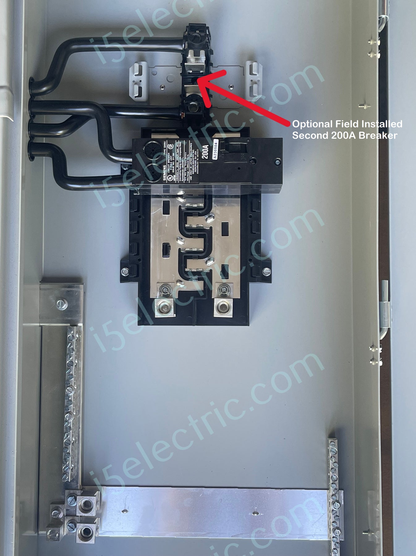 400 / 320 Amp Siemens MC0816B1400SCS Meter Base Socket Main Load Cente ...