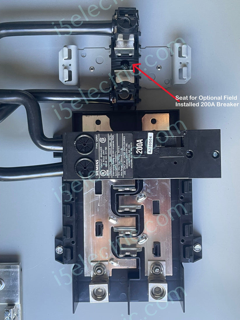 400 / 320 Amp Siemens MC0816B1400SCS Meter Base Socket Main Load Cente ...