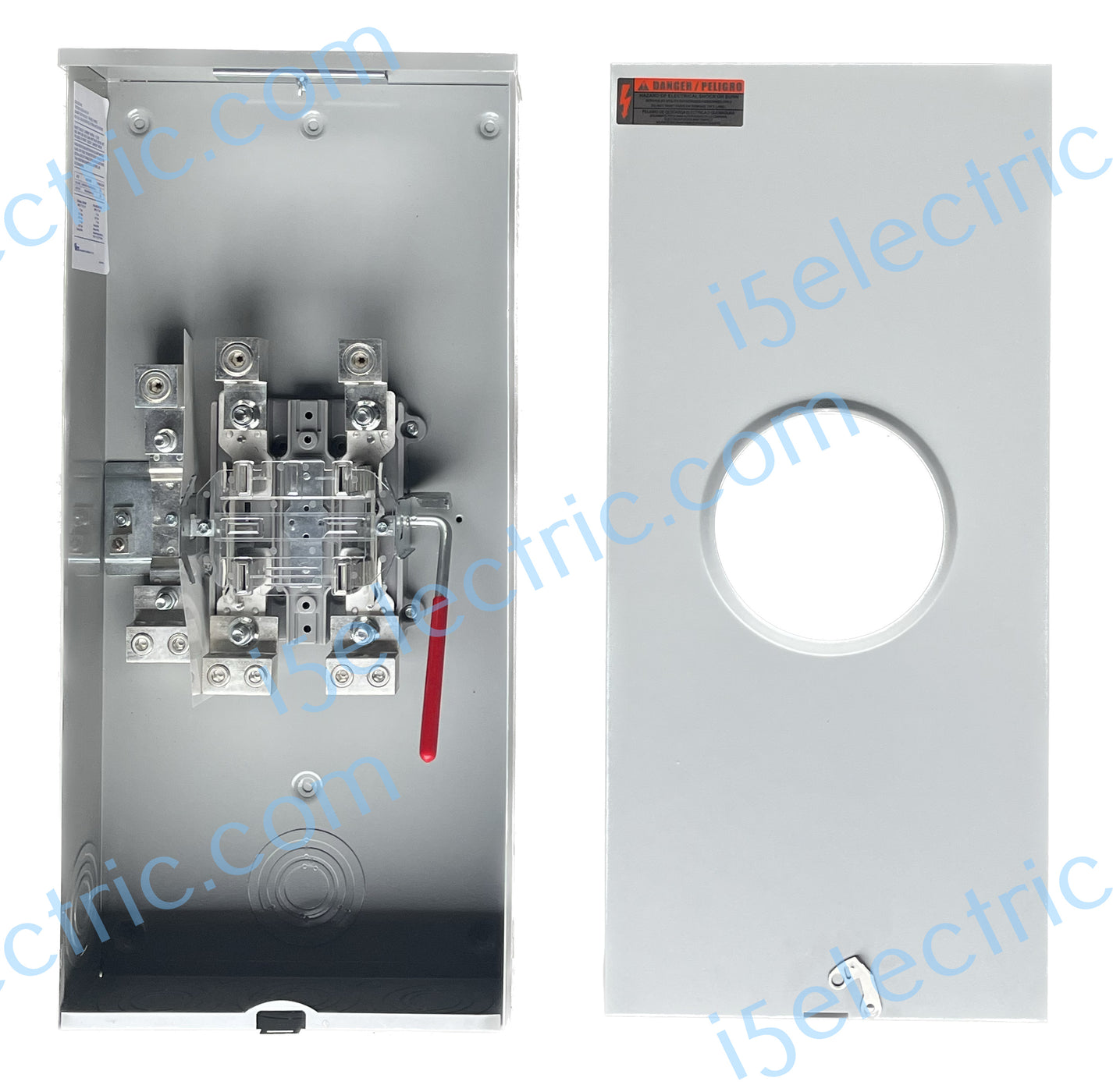 400 / 320 Amp Ringless Meter Base / Meter Socket with Lever Bypass Sin ...