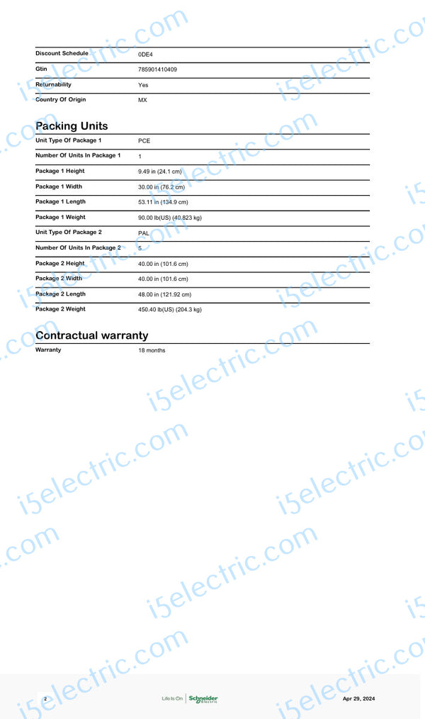 Square D MP42200 400 Amp w/2 Gang / Position 200A Meter Socket EUSERC ...