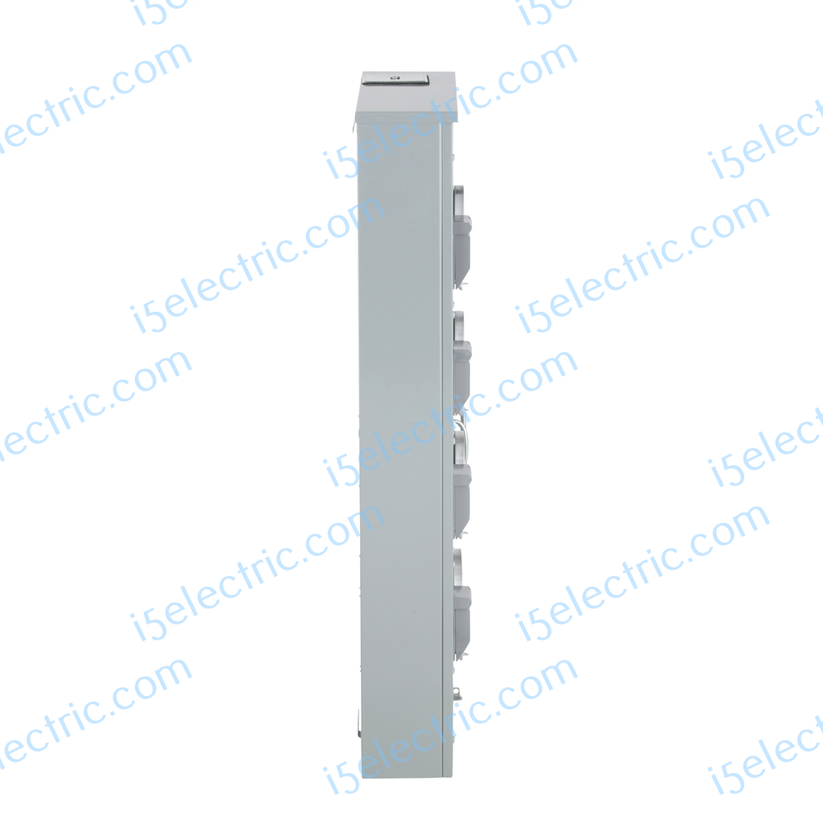 Square D MP44125 400 Amp w/4-Gang 125A MP44-125 Meter-Pak Socket EUSERC ...