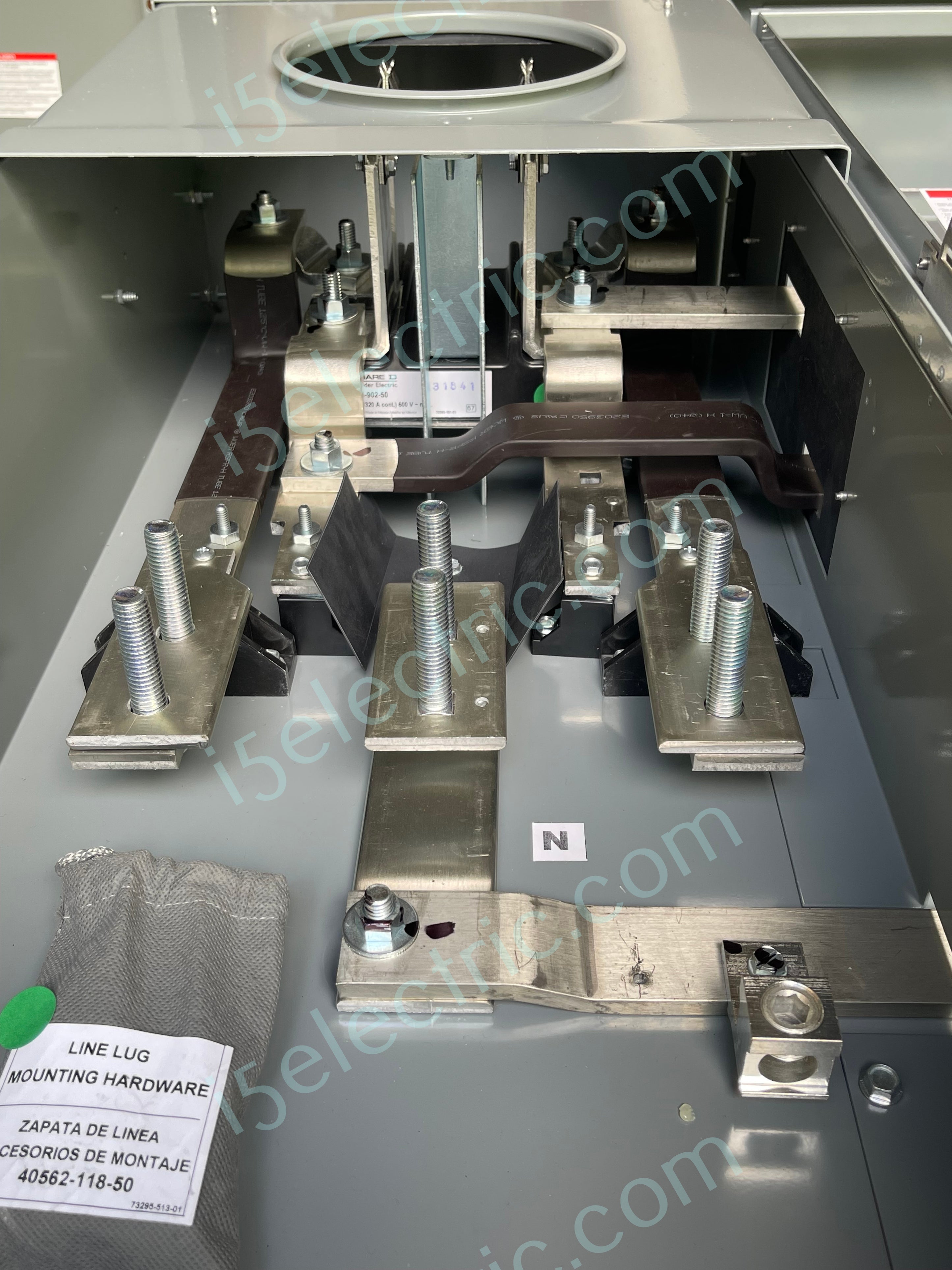 400 / 320 Amp Meter Main Combo Base Socket Square D CU12L400CB 12 Spac ...