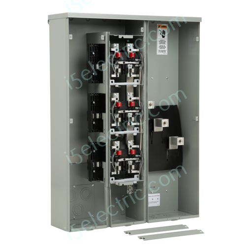 Siemens UNI-PAK WP4312RJB 400A 3-Gang 225A Single Phase Ringless Meter ...